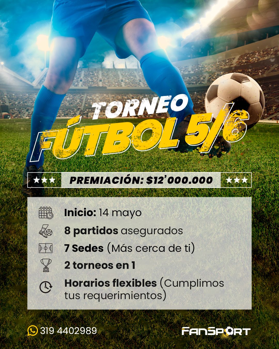 Liga Fútbol 5/6 Bucaramanga – Liga Fan Sport